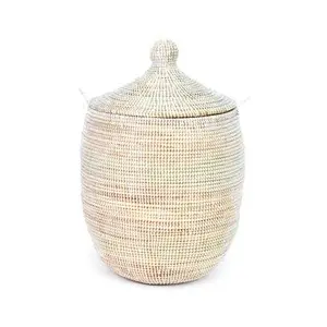 AFRICAN MODERN Solid Prayer Mat Hamper - White