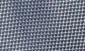 Eton Micro Silk Neck Tie - Dark Blue