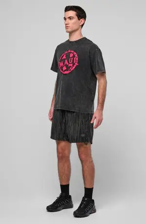 MAUI & SONS Chain Cookie Boxy Fit Cotton Graphic T-shirt