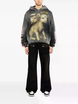 HELLSTAR Graphic Print Hoodie