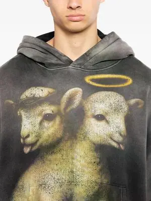 HELLSTAR Graphic Print Hoodie