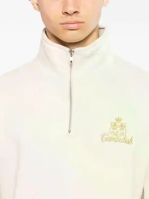 CAVENDISH Zip-up Logo Sweatshirt
