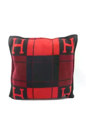 Hermès 2010s Avalon Throw Pillow Red