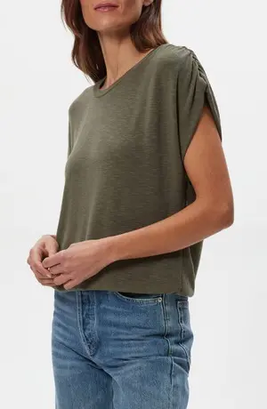 Michael Stars Sharron Cap-sleeve T-shirt
