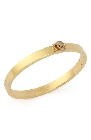 Kurt Geiger Chelsea Eagle Head Hinge Bangle - Gold