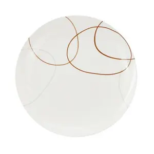 ELAMA Sydney 16 Piece Porcelain Double Bowl Dinnerware Set