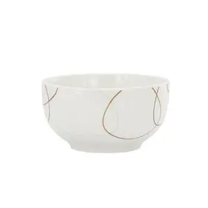 ELAMA Sydney 16 Piece Porcelain Double Bowl Dinnerware Set