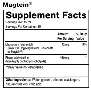 QUICKSILVER SCIENTIFIC Liposomal Magtein Magnesium L-threonate Supplement