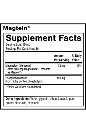 QUICKSILVER SCIENTIFIC Liposomal Magtein Magnesium L-threonate Supplement