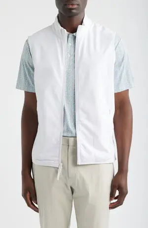 G/fore Double Knit Tech Golf Vest Snow