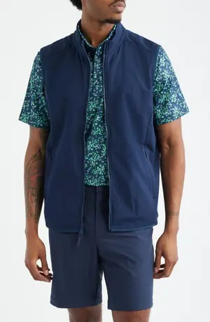 G/fore Double Knit Tech Golf Vest - Twilight