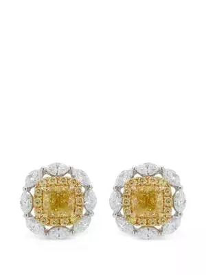 HYT JEWELRY Diamond Earrings - Silver