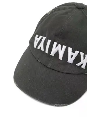 KAMIYA Distressed Cap - Grey