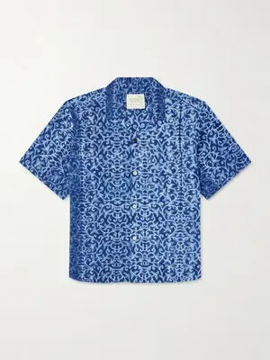KARDO Ronen Cotton Shirt - Blue