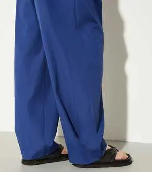 Max & Co. Cotton Drawstring Trousers - Blue