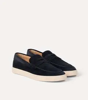 Brunello Cucinelli Suede Hybrid Loafers