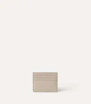 Brunello Cucinelli Leather Logo Card Holder