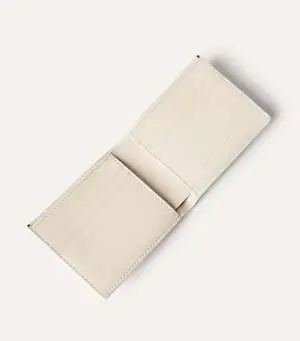 Brunello Cucinelli Leather Bifold Wallet - Blue