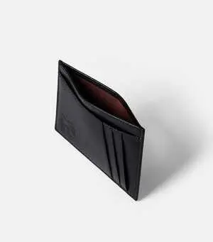 Brunello Cucinelli Leather Card Holder - Black