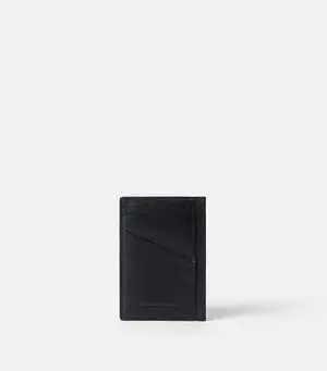 Brunello Cucinelli Leather Card Holder - Black