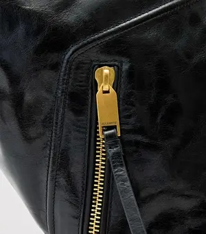 ALLSAINTS Leather Jean Rey Tote Bag - Black