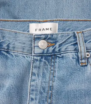 FRAME The Stroll Wide-leg Jeans - Blue