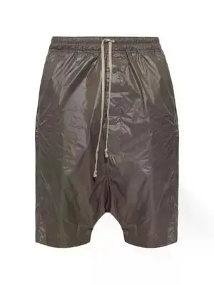 Rick Owens Drawstring Pods Shorts - Grey