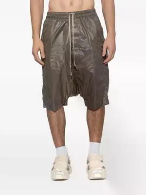 Rick Owens Drawstring Pods Shorts - Grey