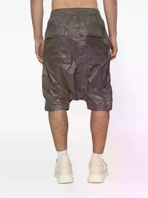 Rick Owens Drawstring Pods Shorts - Grey