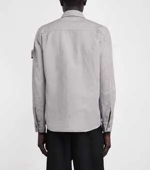 Stone Island Canvas Ghost Overshirt - Grey