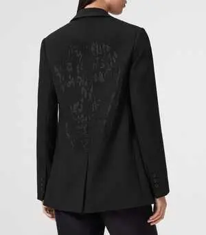 ALLSAINTS Ottie Embellished Blazer