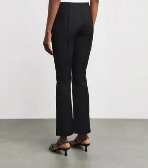 Sandro Zip-up Flared Trousers