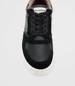 ALLSAINTS Leather Regan Sneakers - Black