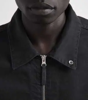 Stone Island Denim Zip-up Overshirt