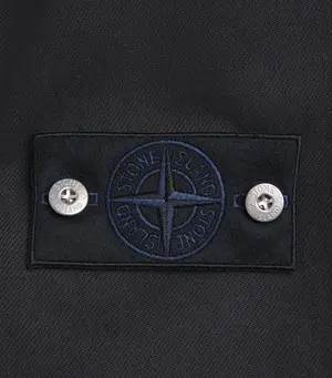 Stone Island Denim Zip-up Overshirt