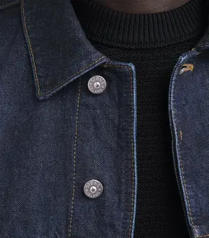 Stone Island Denim Coach Jacket