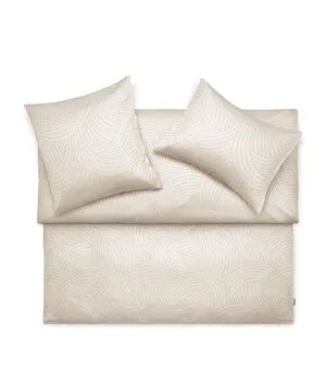 SCHLOSSBERG Cotton Yael King Duvet Cover - Beige