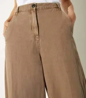 Max & Co. High Waisted Wide Leg Trousers
