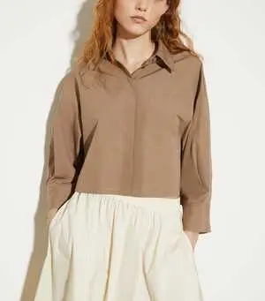 Max & Co. Cotton Cropped Shirt