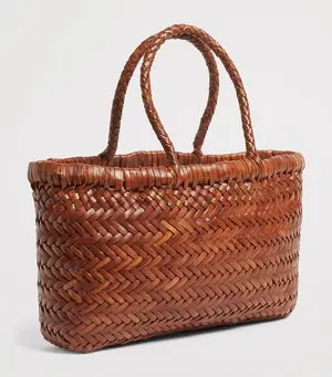 Dragon Diffusion Mini Leather Flat Gora Tote Bag