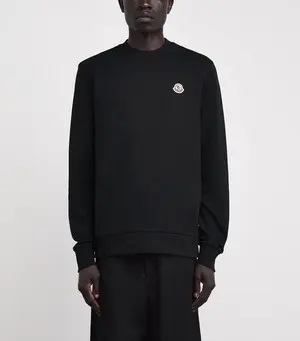 Moncler Cotton Logo Sweatshirt