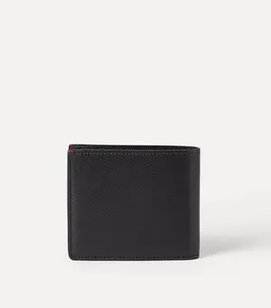 Brunello Cucinelli Leather Bifold Wallet - Black