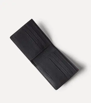Brunello Cucinelli Leather Bifold Wallet - Black