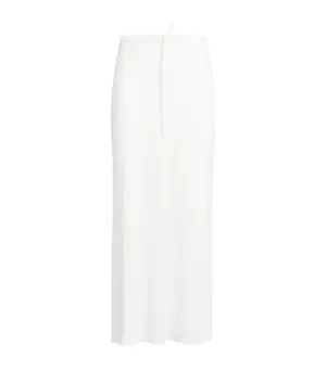 Brunello Cucinelli Midi Skirt With Drawstring