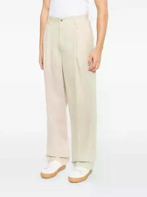 KAPTAIN SUNSHINE Shoecut Slacks Trousers - Neutrals