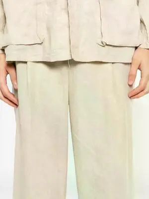 KAPTAIN SUNSHINE Shoecut Slacks Trousers - Neutrals