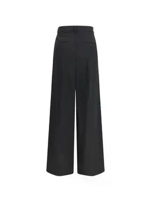 Max Mara Wide-leg Trousers - Grey