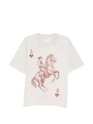 MELT Horse-print T-shirt - Neutrals
