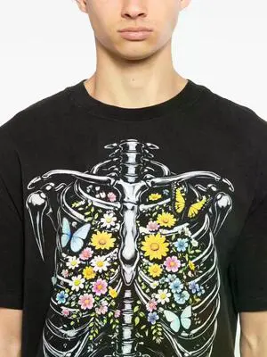 MELT Floral Skeleton T-shirt