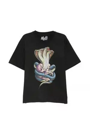 MELT Graphic-print T-shirt - Grey